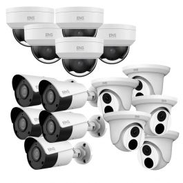 ENS IP 4MP HD Mix & Match Network Cameras (Choose 15)