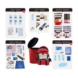 Guardian 10 Person Survival Kit (72 hr)