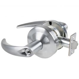 Schlage ND80PD Series Grade 1 Storeroom Omega Lever Lock, Optional Finishes