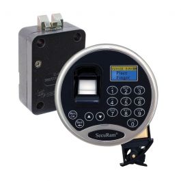 SecuRam Scanlogic D66 Biometric Keypad & Spring Bolt Lock Kit